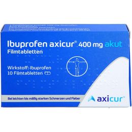 Ibuprofen axicur 400 mg akut Filmtabletten 10 St