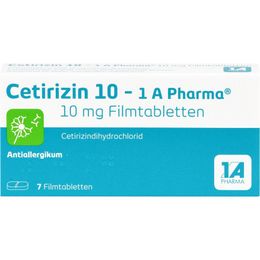 Cetirizin 10-1A Pharma Filmtabletten 7 St