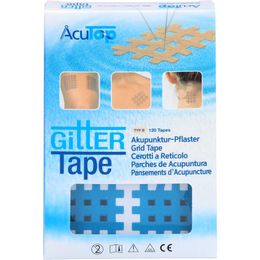 Gitter Tape AcuTop Akupunkturpflaster 3x4 cm blau 120 St