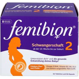 Wick Femibion 2 Schwangerschaft Kombipackung 2X56 St