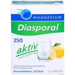 Magnesium Diasporal 250 aktiv Brausetabletten 20 St