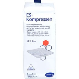 1001 Artikel Medical ES-KOMPRESSEN unsteril 5x5 cm 8fach 100 St