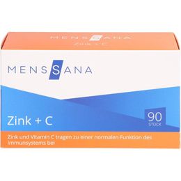 ZINK+C MensSana Lutschtabletten 90 St