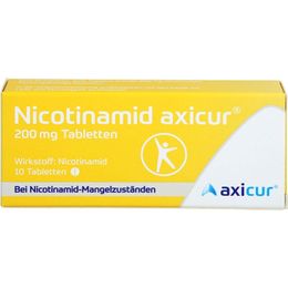Nicotinamid axicur 200 mg Tabletten 10 St