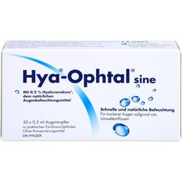 HYA-OPHTAL sine Augentropfen 30X0.5 ml