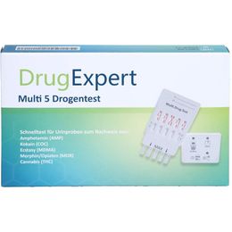 Drug Expert Multi 5 Amp Coc Mdma Mor Thc Teststr. 1 St