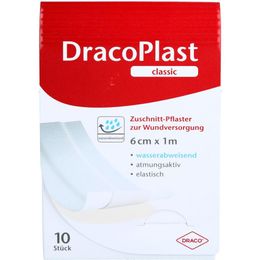 Dracoplast Classic Pflaster 6 cmx1 m wei&szlig; 1 St