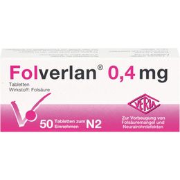 Verla-Pharm Arzneimittel GmbH & Co. KG Folverlan 0,4 mg Tabletten 50 St