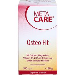 INSTITUT ALLERGOSAN Deutschland (privat) GmbH META-CARE Osteo Fit Kapseln 180 St