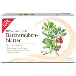 H&S B&auml;rentraubentee Filterbeutel 20X2.7 g