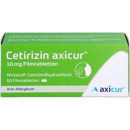 Cetirizin axicur 10 mg Filmtabletten 50 St