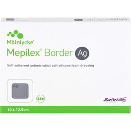 Mepilex Border Ag Schaumverb.10x12,5 cm steril 5 St