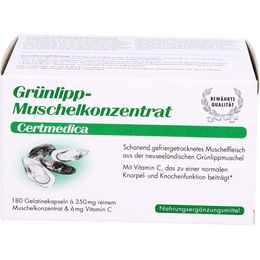 Gr&uuml;nlippmuschel Konzentrat Kapseln 180 St