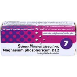 Schuckmineral Globuli 7 Magnesium phosphoricum D12 7.5 g