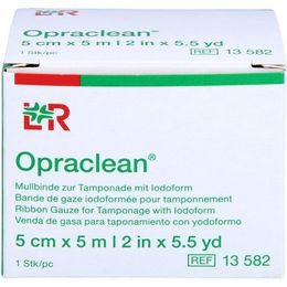 Avitamed Opraclean Mullbinde z.Tampon.m.Jodoform 5 cmx5 m 1 St