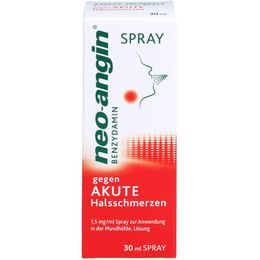 MCM KLOSTERFRAU Vertr. GmbH NEO-ANGIN Benzydamin Spray gegen akute Halsschmer. 30 ml