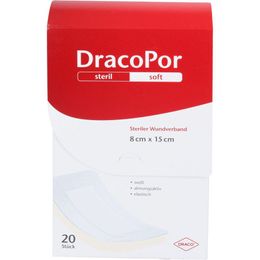 Dracopor Wundverband 8x15 cm steril 20 St