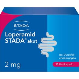 Loperamid STADA akut 2 mg Hartkapseln 10 St
