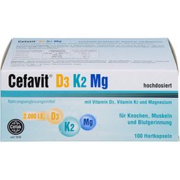 Cefavit D3 K2 Mg 2.000 I.E. Hartkapseln 100 St
