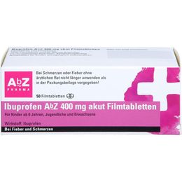Ibuprofen AbZ 400 mg akut Filmtabletten 50 St
