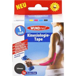 Axisis Kinesiologie Tape 5 cmx5 m schwarz 1 St