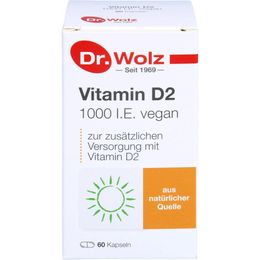 Dr. Wolz Zell GmbH Vitamin D2 1000 I.E. vegan Kapseln 60 St
