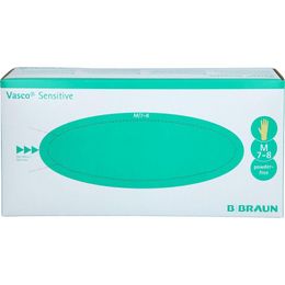 B.Braun Vasco sensitive Untersuchungshandschuhe Gr.M 100 St