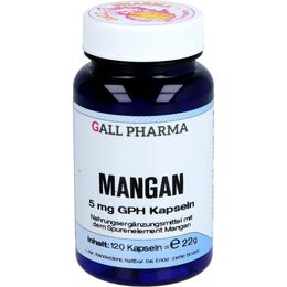 Hecht-Pharma Mangan 5 mg Gph Kapseln 120 St