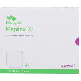 Avitamed Mepilex Xt 12,5x12,5 cm Schaumverband 5 St