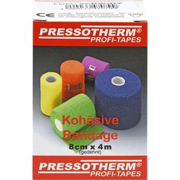 Pressotherm Koh&auml;sive Bandage 8 cmx4 m schwarz 1 St