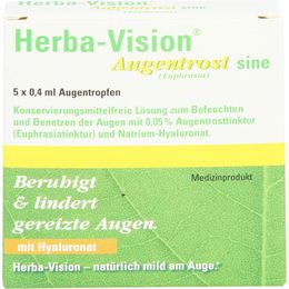OmniVision GmbH HERBA-VISION Augentrost sine Augentropfen 5X0.4 ml