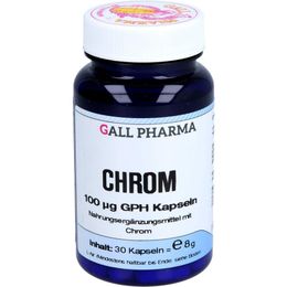 Hecht-Pharma Chrom 100 &mu;g Gph Kapseln 30 St
