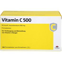 W&Ouml;RWAG PHARMA Vitamin C 500 Filmtabletten 100 St