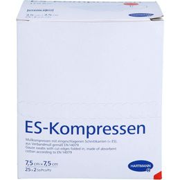 ACA M&uuml;ller ES-KOMPRESSEN steril 7,5x7,5 cm 8fach 25X2 St