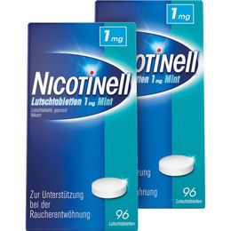 Nicotinell Lutschtabletten 1 mg Mint 2X96 St