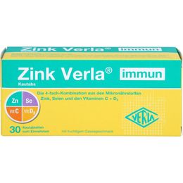 Verla-Pharm Arzneimittel GmbH & Co. KG Zink Verla immun Kautabs 30 St