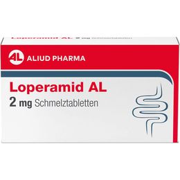 ALIUD Loperamid Al 2 mg Schmelztabletten 12 St