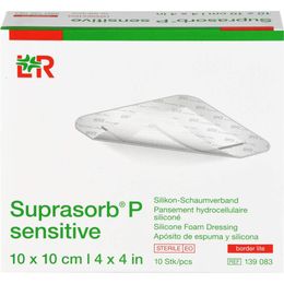 B2B Medical Suprasorb P sensitive PU-Schaumv.bor.lite 10x10cm 10 St