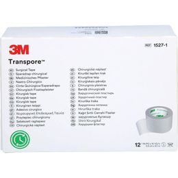 Transpore 2,5 cmx9,1 m Pflaster 12 St