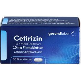 Cetirizin Fair-Med Healthcare 10 mg Filmtabletten 50 St