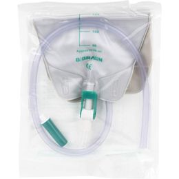 B.Braun Urin Beinbeutel 500 ml Antirefluxvent.60 cm k&uuml;rzb. 1 St