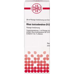 DHU-Arzneimittel Rhus Toxicodendron D 12 Dilution 20 ml