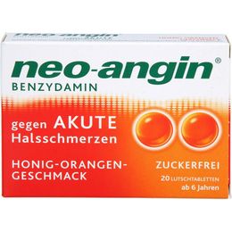 MCM KLOSTERFRAU Vertr. GmbH NEO-ANGIN Benzydamin akute Halsschmerz.Honig-Oran. 20 St