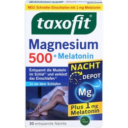 MCM KLOSTERFRAU Vertr. GmbH Taxofit Magnesium 500 Nacht+Melatonin Tabletten 30 St