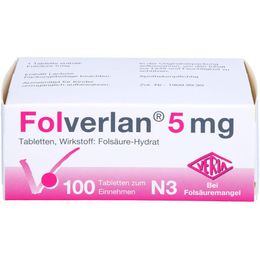 Verla-Pharm Arzneimittel GmbH & Co. KG Folverlan 5 mg Tabletten 100 St