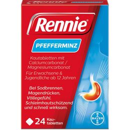 BAYER Rennie Kautabletten 24 St