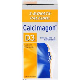 Calcimagon D3 Kautabletten 180 St