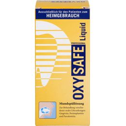HAGER PHARMA Oxysafe Liquid Prof.Mundsp&uuml;lung Zahnarzt Version 250 ml