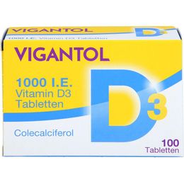 Wick Vigantol 1.000 I.E. Vitamin D3 Tabletten 100 St