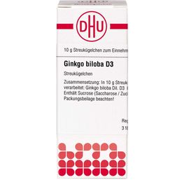 DHU-Arzneimittel Ginkgo Biloba D 3 Globuli 10 g